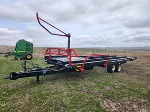 SOLD - Farm King 2400 bale carrier, 115" x 26' Hay and Forage | Tractor ...