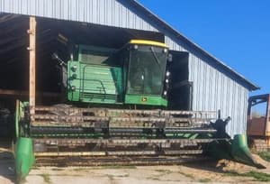 SOLD - 1980 John Deere 7720 Combine, 2WD, Includes a John Deere 218 ...