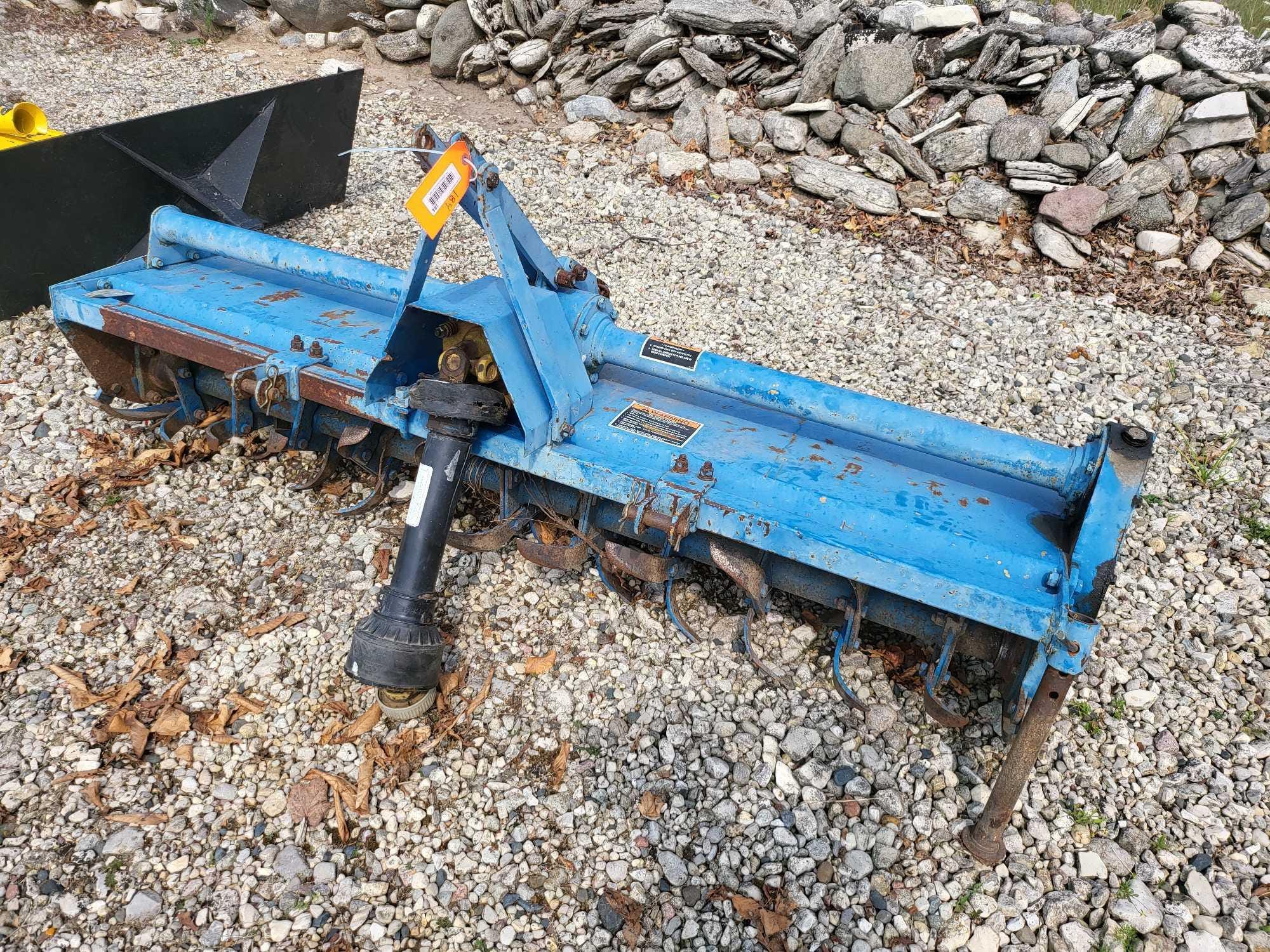 SOLD - Ford 105A 6’ tiller Tillage with 6 ft | Tractor Zoom