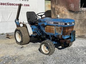 SOLD - Ford 1220 4X4 Hydrostatic Tractor Tractors with 412 Hrs ...