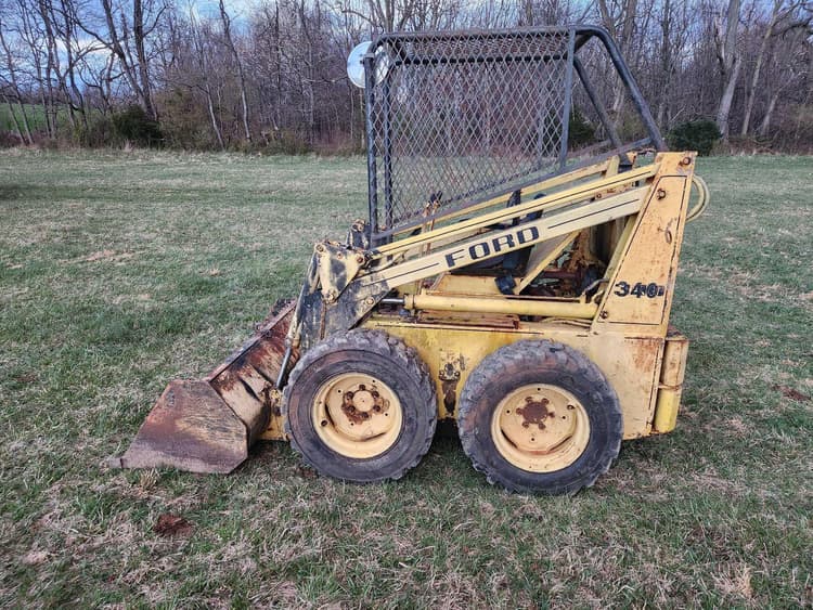 SOLD - Ford 340 Construction Skid Steers | Tractor Zoom