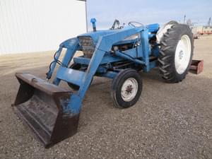 SOLD - Ford 4000 Industrial Tractor - W/Front Mount Loader Tractors with 55 HP | Tractor Zoom