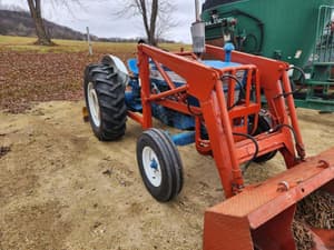 SOLD - Ford 4000 Tractor w/ Loader & Backblade Tractors with 2,536 Hrs ...