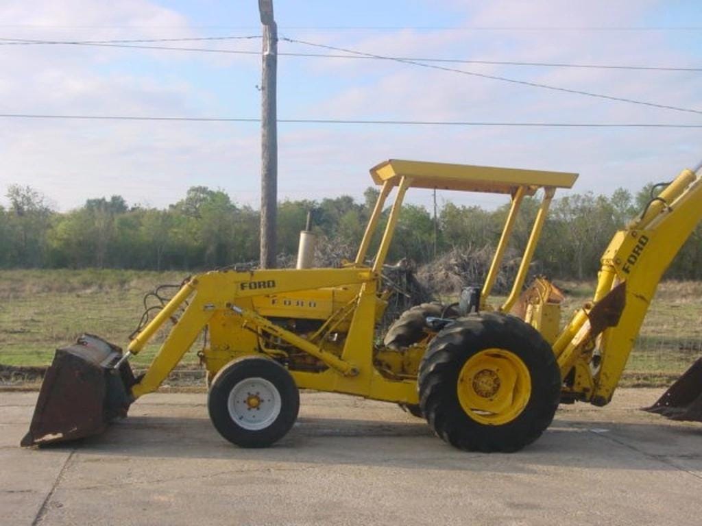 SOLD - Ford 4500 Loader Backhoe Franklin TX Tractors with 55 HP ...