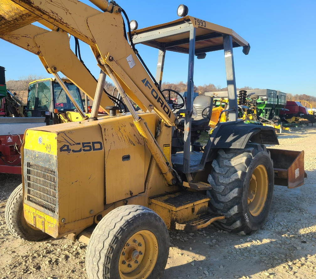 SOLD - Ford 455D Construction Backhoe Loaders | Tractor Zoom