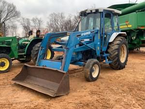 SOLD - Ford 5610 Cab Tractor w/ Ford 7210 Loader Tractors with 5,531 ...