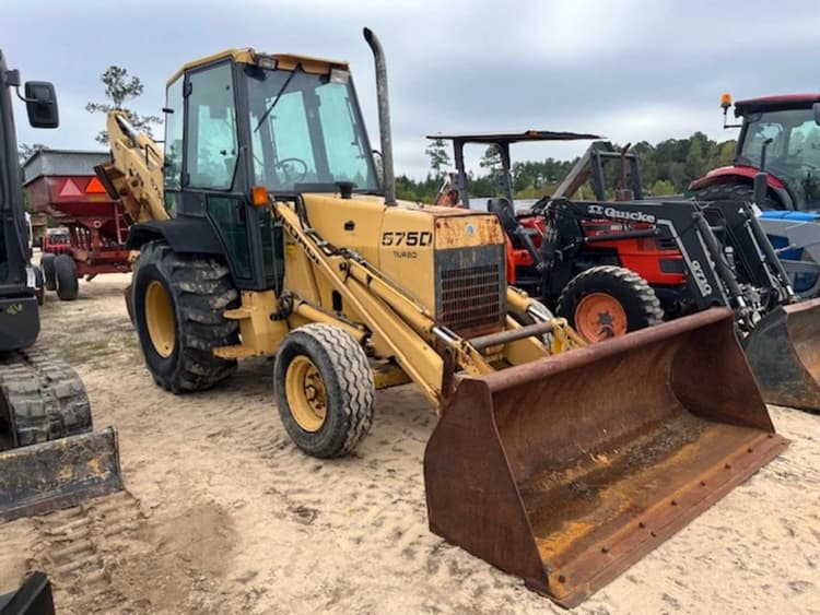 SOLD - Ford 575D Construction Backhoe Loaders | Tractor Zoom