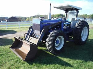 SOLD - Ford 7610 MFWD Tractor, s/n BC06705: Canopy, Loader w/ Bkt ...