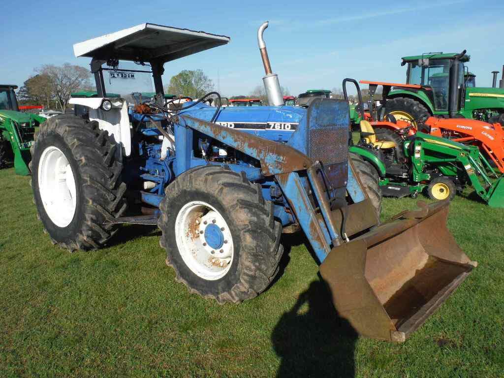 Ford 7610 Tractors 40 to 99 HP for Sale | Tractor Zoom