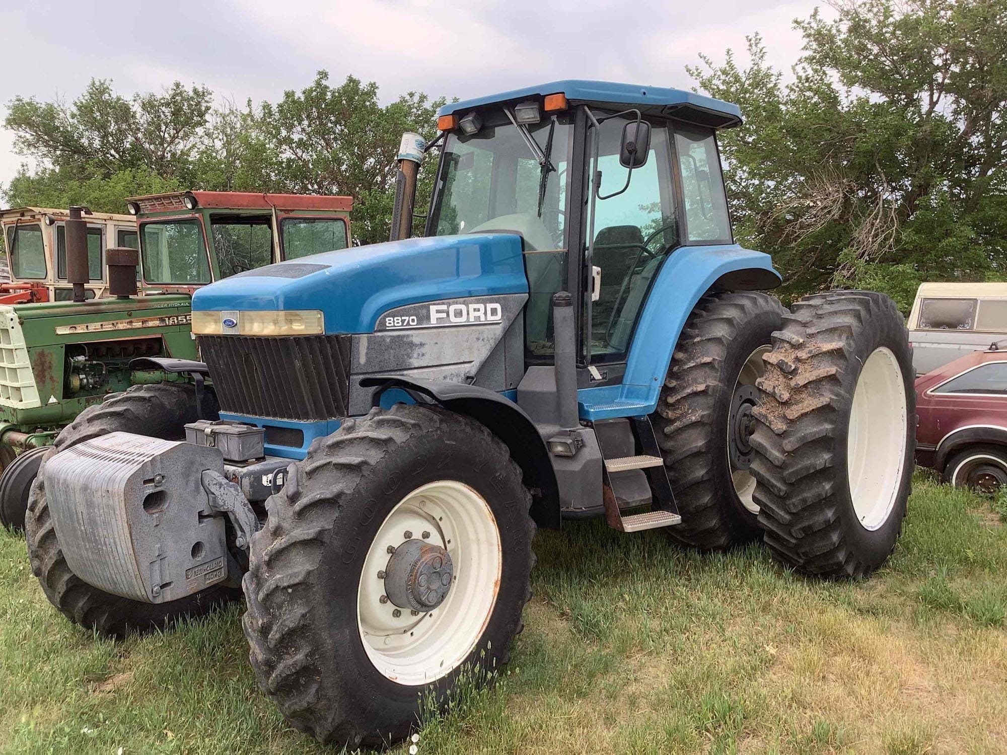 SOLD - Ford 8870 FWA w/Duals - 3 Hydraulics - 3 point - 1000 PTO ...