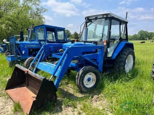 SOLD - Ford Loader Tractor with Cab Tractors | Tractor Zoom