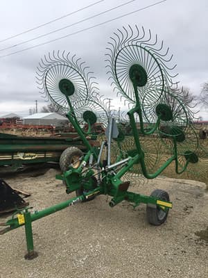 SOLD - Frontier WR1008 Rake with Kicker Wheel Hay and Forage | Tractor Zoom