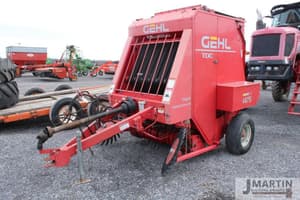 SOLD - Gehl 1475 TDC high moisture baler Hay and Forage with --- Bales ...