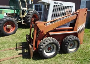 SOLD - GEHL 4610 WHEELED SKIDLOADER Construction with 1,824 Hrs ...