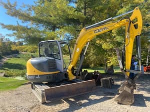 SOLD - Gehl 603 Mini Excavator, C/H/A Construction with 2,970 Hrs ...
