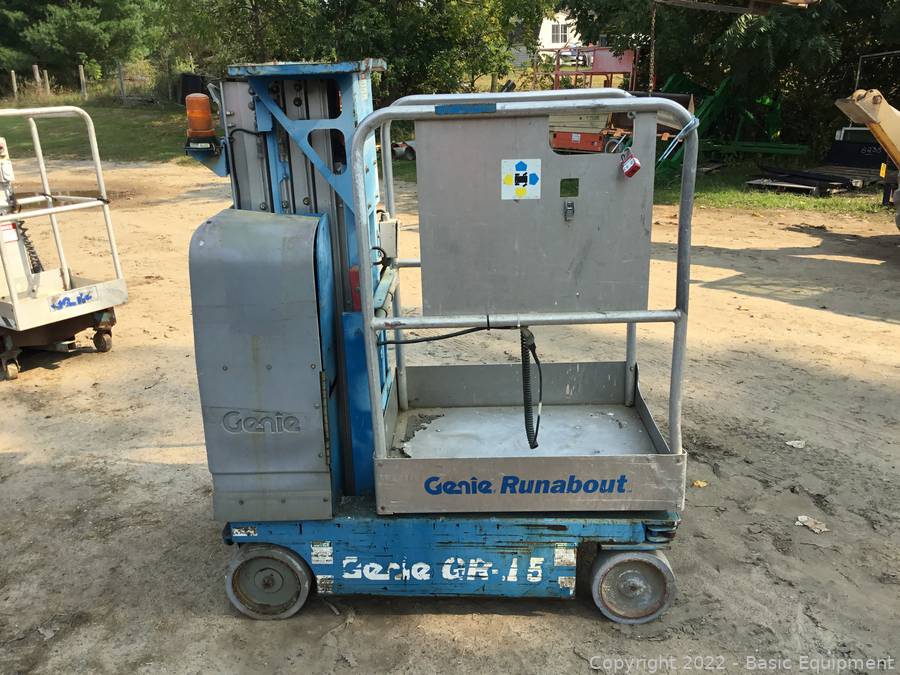 SOLD - Genie GR-15 Construction with 410 Hrs | Tractor Zoom