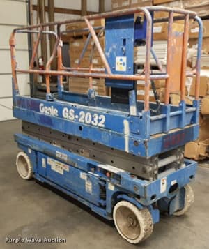 SOLD - Genie GS-2032 Lot No. DV9872 Construction with 1,157 Hrs ...