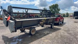 SOLD - AGCO Gleaner 330 Lot No. 227 Harvesting with 18 ft | Tractor Zoom