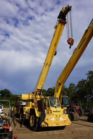 SOLD - Grove RT58C Lot No. 99486 Construction with --- Hrs | Tractor Zoom