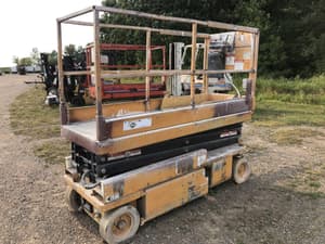 SOLD - Grove Elec Scissor Lift - Lifts-Platform Construction with ...