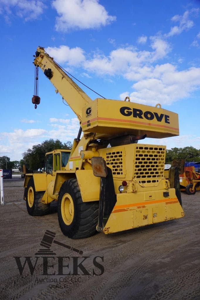 Grove RT58D Construction Crane for Sale | Tractor Zoom