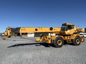 SOLD - Grove RT600C Rough Terrain Crane Construction with 1,494 Hrs ...