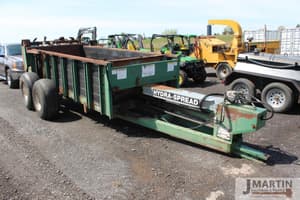 SOLD - Hagedorn 180 hydro push manure spreader Manure Handling ...