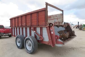 SOLD - Hagedorn Series 2 16' Push Off Type Manure Spreader Harvesting ...