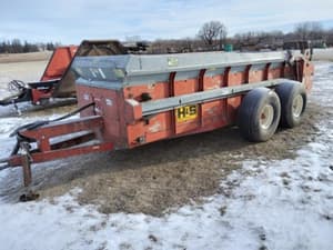 SOLD - H&S 430 Manure Spreader, tandem axle, hyd end Manure Handling ...
