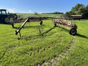 SOLD - H&S Hi-Capacity 12 wheel ground driven rake Hay and Forage ...