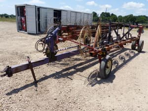SOLD - H&S HIGH CAPACITY 12 WHEEL RAKE Hay and Forage | Tractor Zoom