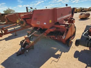 SOLD - Hesston 4600 Inline Square Baler Hay and Forage with --- Bales ...