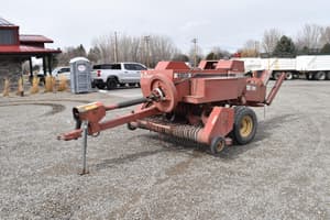 SOLD - Hesston 4650 Lot No. 67600 Hay and Forage with --- Bales ...