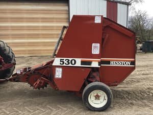 SOLD - Hesston 530 Hay and Forage with --- Bales | Tractor Zoom