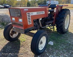 SOLD - Hesston 566 Lot No. KJ9902 Tractors with 3,147 Hrs | Tractor Zoom
