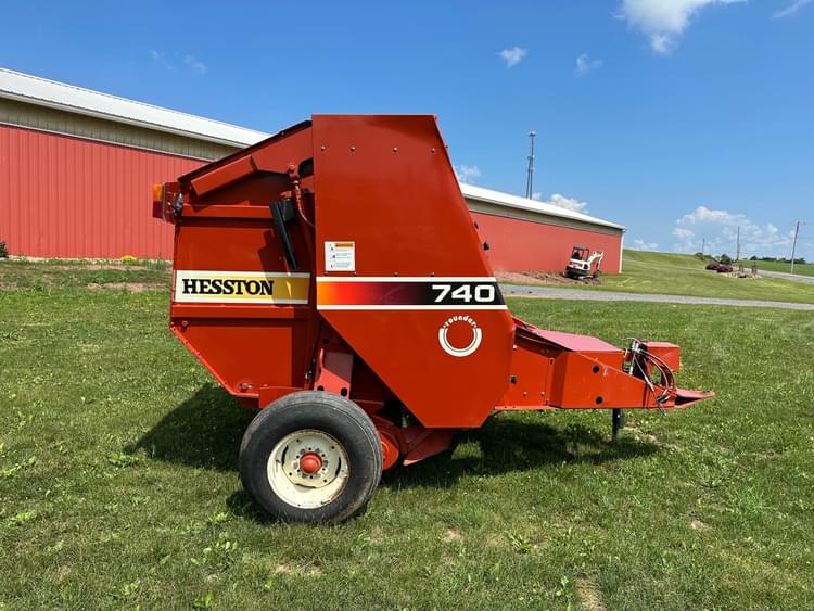 2005 Hesston 740 Hay and Forage Balers - Round for Sale | Tractor Zoom