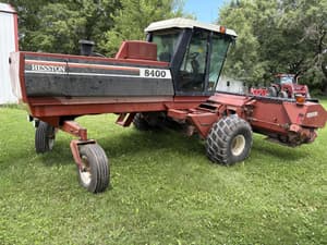 SOLD - Hesston 8400 Lot No. 2252 Hay and Forage with 2,329 Hrs ...