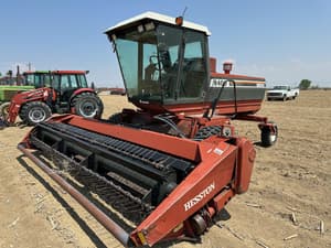 SOLD - Hesston 8400 Swather, 1,490 HMR Hay and Forage with 1,790 Hrs ...