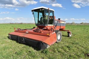 SOLD - Hesston 8500 Rotary Swather Hay and Forage with 2,653 Hrs ...