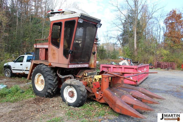 SOLD - Hesston 7650 Harvesting Forage Harvesters - Self Propelled ...