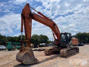 SOLD - Hitachi ZAXIS350LC Lot No. 8770 Construction with 8,125 Hrs ...