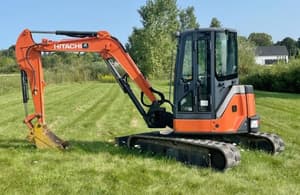 SOLD - Hitachi Zaxis 50U Lot No. 1215079 Construction with --- Hrs ...