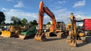 SOLD - Hitachi EX150 Lot No. 2167 Construction with 13,152 Hrs ...