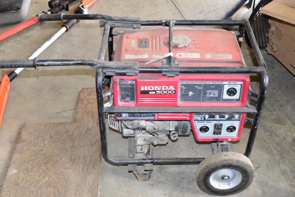 SOLD - Honda EB5000 Other Equipment Generators | Tractor Zoom