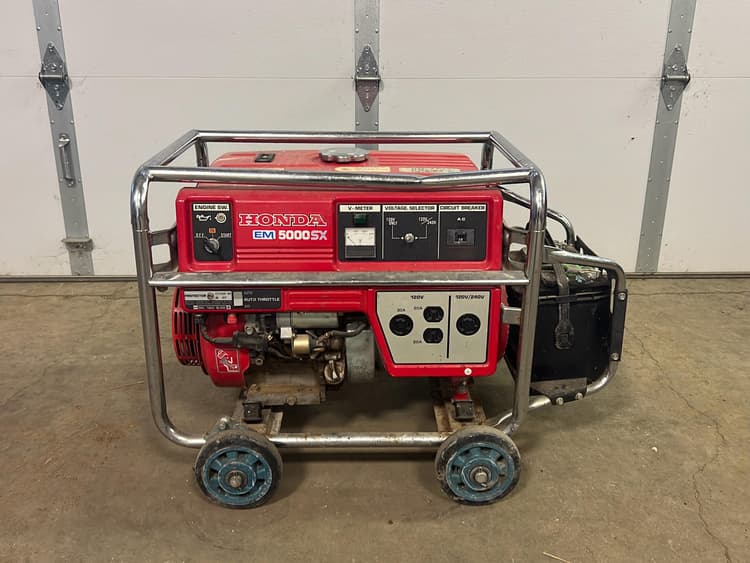 SOLD - Honda EM5000SX Other Equipment Generators | Tractor Zoom