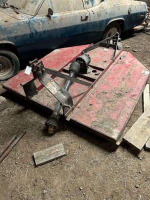 SOLD - Howse 6ft 3pt pto rotary mower 540 pto Hay and Forage with 6 ft ...