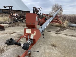 SOLD - Hutchinson 10" x 60' auger Harvesting with --- Ft | Tractor Zoom