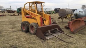 SOLD - Hydra-Mac 20C Skid Loader w/Forks Construction with --- Hrs ...