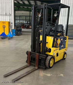 SOLD - Hyster E30XL Lot No. LQ9018 Construction with 3,883 Hrs ...