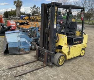 SOLD - HYSTER 50 XL2 4750Lb Capacity Propane Slab Lift Construction ...